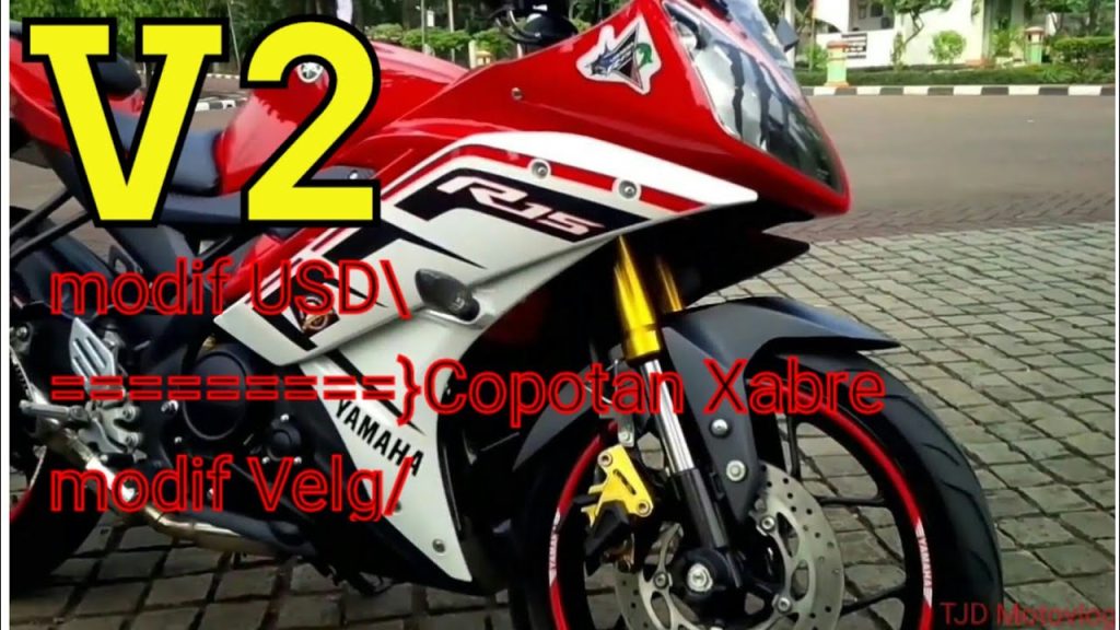 Kendala Modif R15 v2 Pake USD dan Velg Xabre - Modif Simple